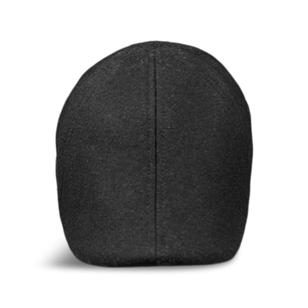 The Ace Boston Scally Cap (Flat Cap) - Black