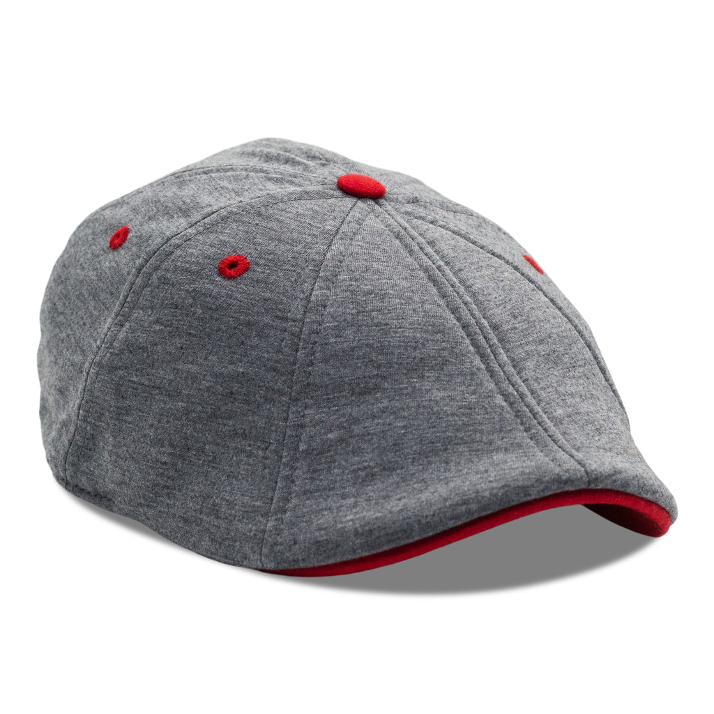 The Jake Boston Scally Cap (Flat Cap) - Grey