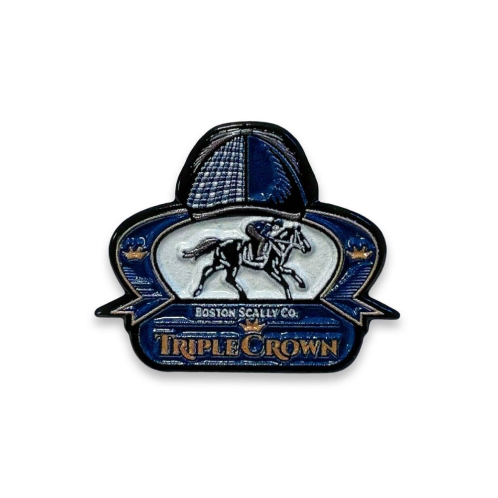 Boston Scally The Triple Crown Cap Pin
