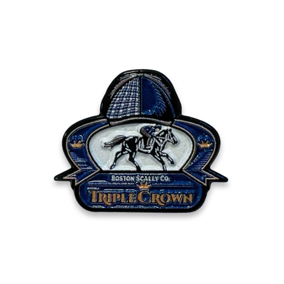 Boston Scally The Triple Crown Cap Pin
