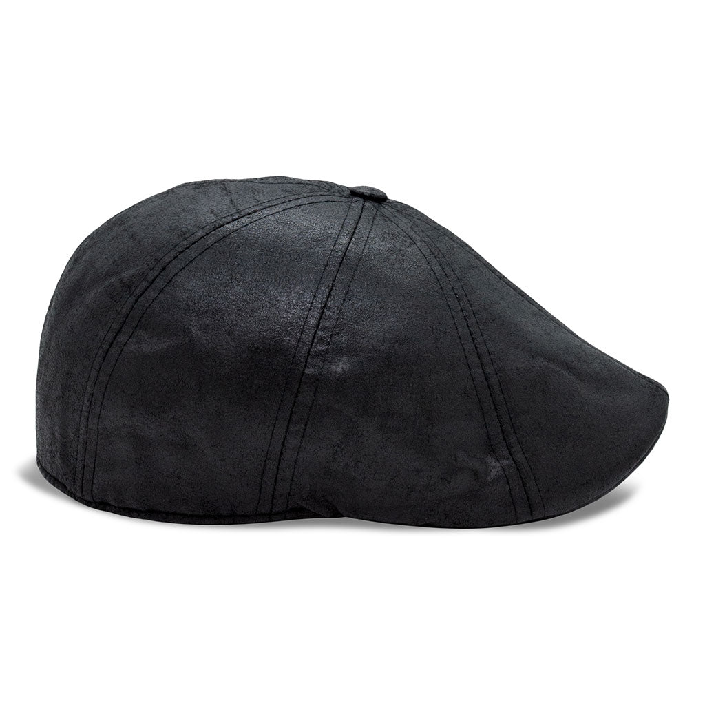 The Scrapyard Boston Scally Cap - Black