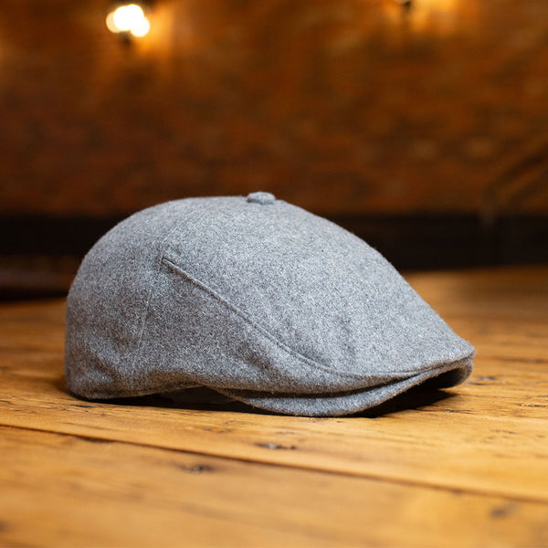 The Solid 5-Panel Boston Scally Cap - Allston Grey