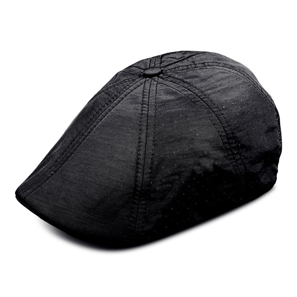 The Cool Air Boston Scally Cap (Flat Cap) - Black