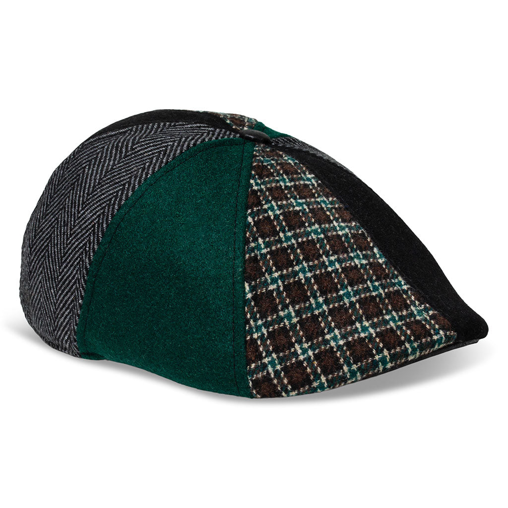 The Galway Boston Scally Cap - Patchwork