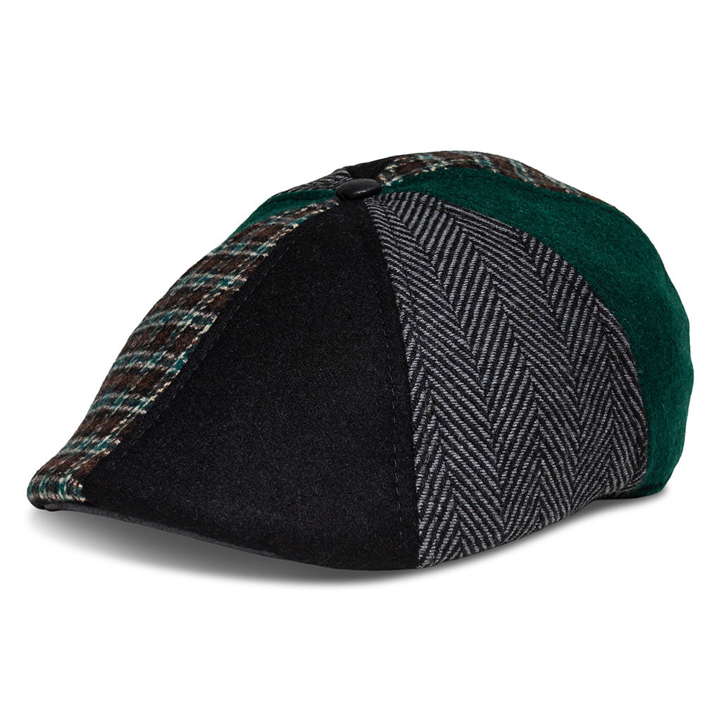 The Galway Boston Scally Cap - Patchwork