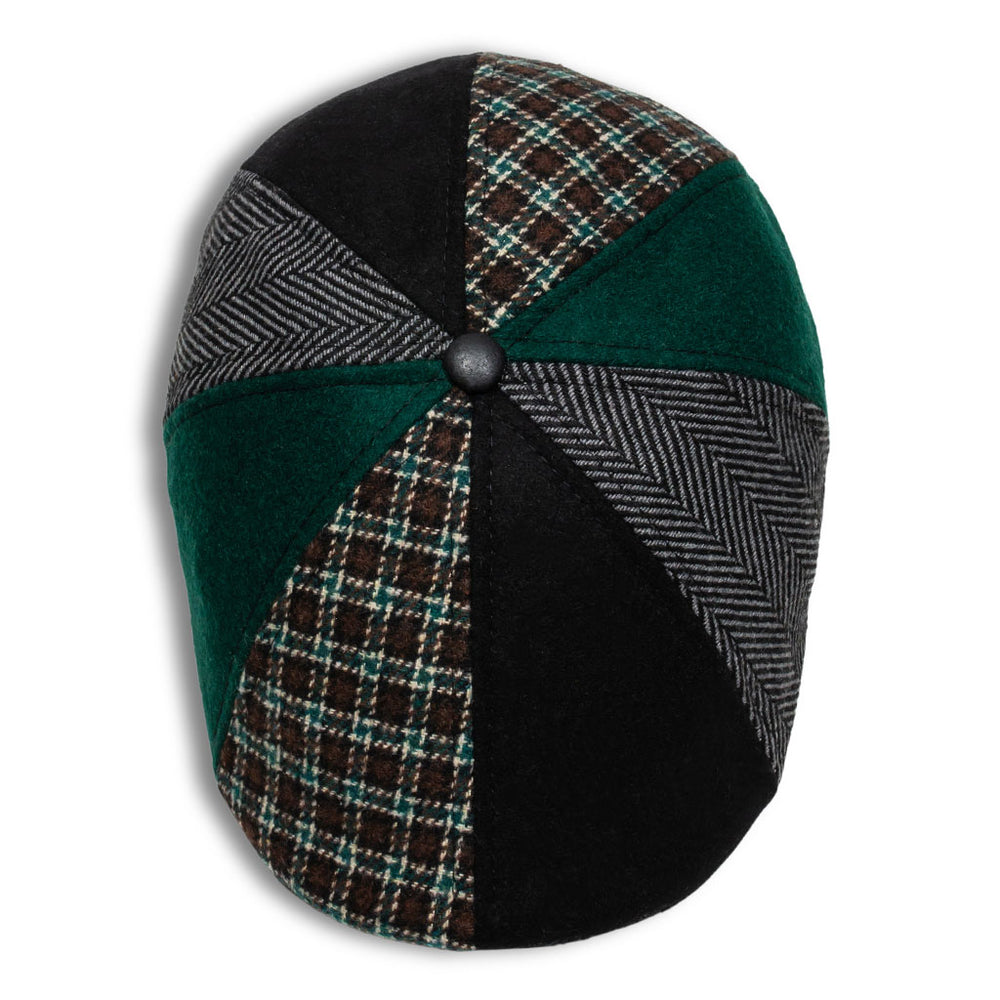 The Galway Boston Scally Cap - Patchwork