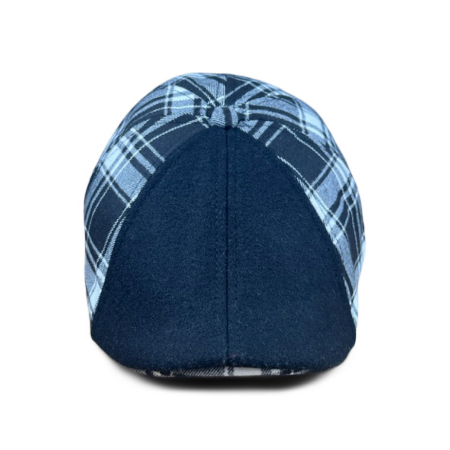 The Ghosthead Boston Scally Cap - Ghost Plaid