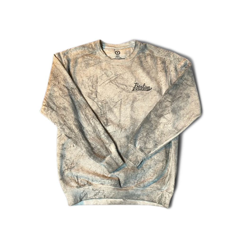 Boston Scally The Ghosthead Crewneck Sweatshirt - Midnight Mist