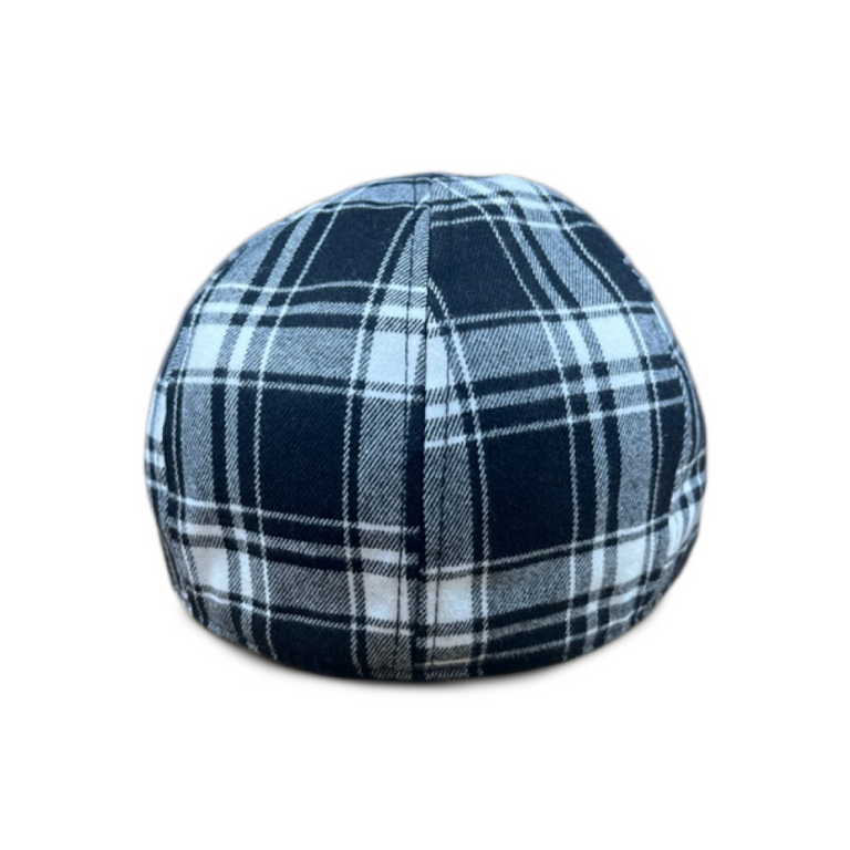 The Ghosthead Boston Scally Cap - Ghost Plaid